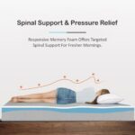 Nature Rest Aloe Vera Fabric Pillowtop Memory Foam Mattress - sleepspa