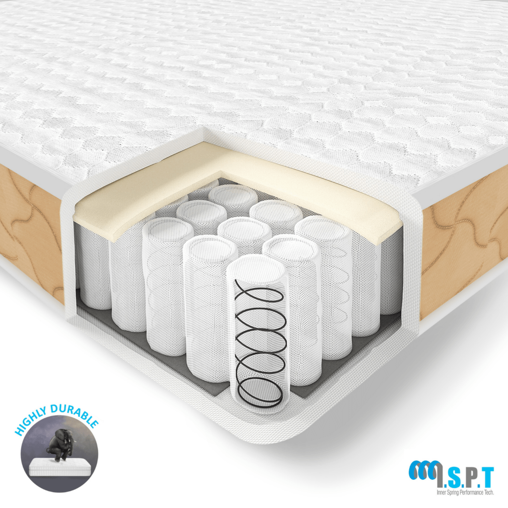 Buy Pure Sleep Premium Orthopaedic Pocket Spring Mattress – Sleep Spa